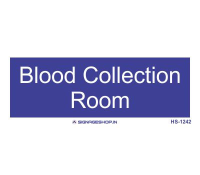 Blood collection roo...
