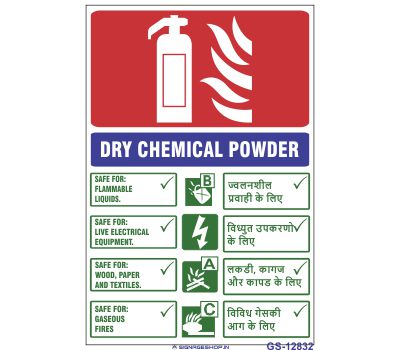 DCP type fire exting...